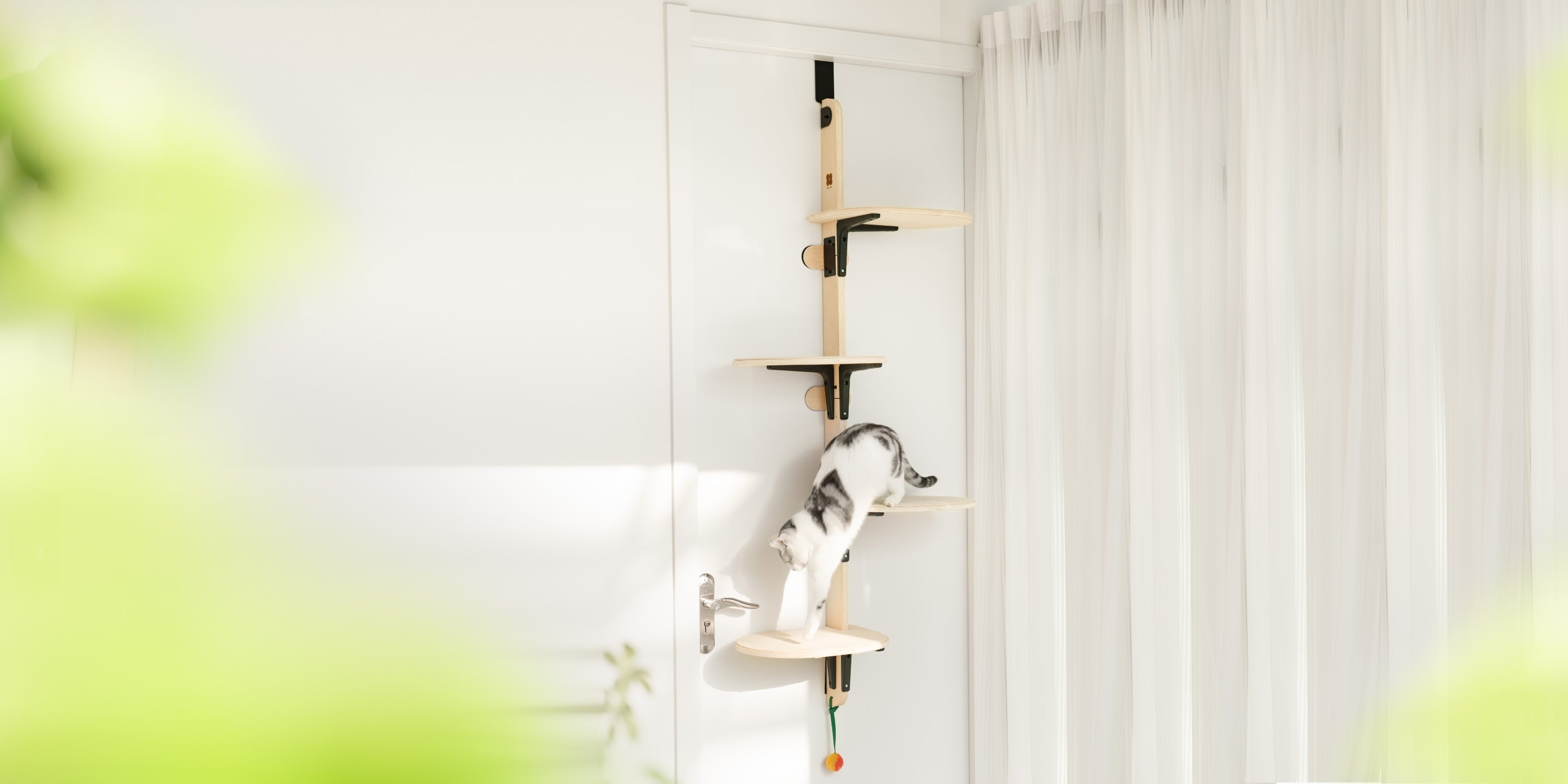 Sherman Door Cat Tree Advanced - MewooFun