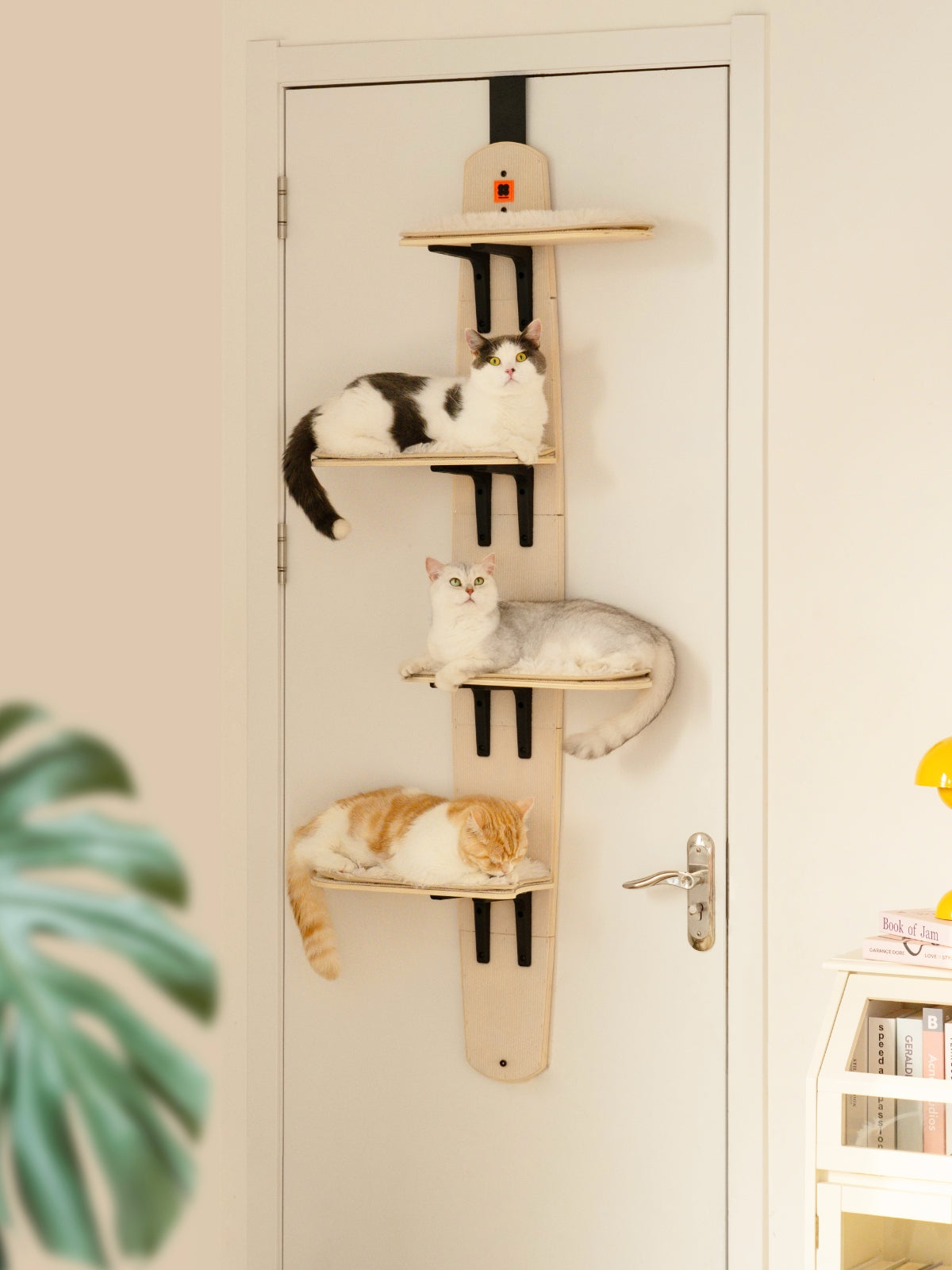Sherman Door Cat Tree Premium - MewooFun