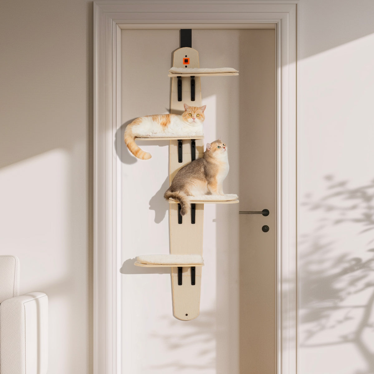 Sherman Door Cat Tree Premium - MewooFun